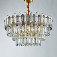 China Crystal Clear Luxury Modern Pendant Light Decoration Vintage for sale