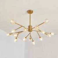 China G9 Decoration Bronze  Modern Glass Pendant Chandelier for sale
