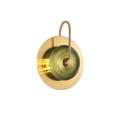 China Light Luxury D-250 Mm H-300mm Hotel Lobby Modern Wall Light for sale