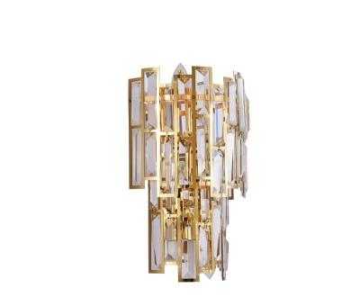 China Gold Luxury Design Indoor Decoration Modern Wall Light for sale