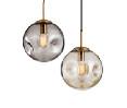 China Glass Led Simple Modern Pendant Lighting For Living Room for sale
