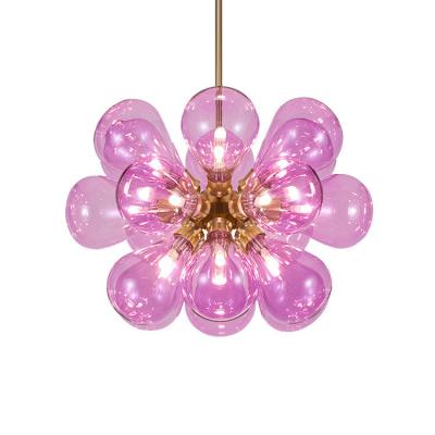 China G9 Copper Purple Decorative Kitchen Modern Hanging Lights for sale
