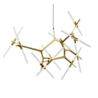 China Rotate 360 Degree Aluminium G9 Ceiling Pendant Lighting For Living Room for sale