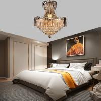 China AC265v Crystal Hanging Pendant Lights Dia 400mm With 4 Heads for sale