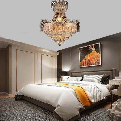 China AC265v Crystal Hanging Pendant Lights Dia 400mm With 4 Heads for sale