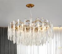 China Modern European Style Crystal Pendant Ceiling Light For Villa Room for sale