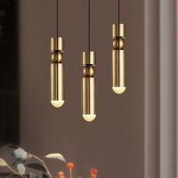 China Dia 6cm Acrylic Bedroom 240V Modern Pendant Light Height 31cm for sale