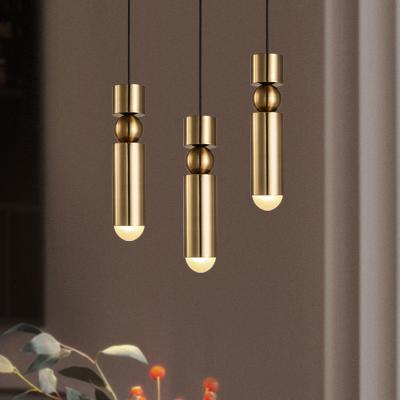 China Dia 6cm Acrylic Bedroom 240V Modern Pendant Light Height 31cm for sale