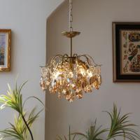 China Home Decor Crystal Chandelier Pendant Light Luxury Romantic Bedroom Dining Living Room for sale