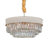 China Indoor Wedding Contemporary Modern Crystal Pendant Light Apartment Customized for sale