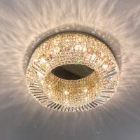 China E14 Home Decoration Round LED Ceiling Light H18cm For Living Room / Bedroom for sale