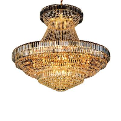 China Decorative Artistic Modern E14 Crystal Pendant Light 110V Size Customize for sale