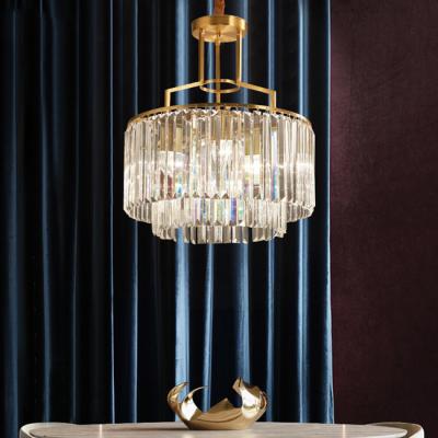 China Artistic Villa Modern Crystal Pendant Light Decoration Wedding for sale