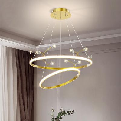 China LED Epistar ​Fancy Modern Crystal Pendant Light Apartment Decorative for sale