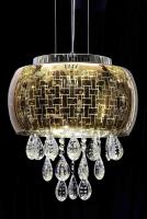 China 30000h Modern Crystal Pendant Light Luxury Interior Wedding Decoration for sale