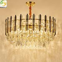 China Elegant Luxury Crystal Pendant Light E14 For Living Room for sale