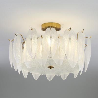 China Nordic Art customized hotel luxury living room crystal pendant light for sale