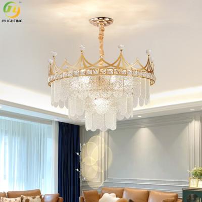 China Customized Contemporary Crystal Pendant Light  Living Room for sale