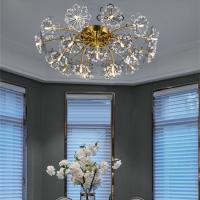 China Fancy Crystal Clear Modern Pendant Light Hotel Villa for sale
