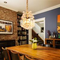 China Art Round Crystal Pendant Light For Indoor Living Room E14 for sale