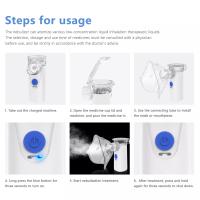 China Portable Nebulizer Machine Handheld Inhaler Mesh Nebulizer Machine for sale