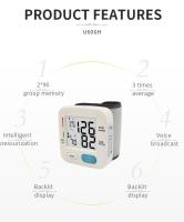 China Electronic Fully Automatic Digital Blood Pressure Monitor Wrist 200/Min for sale