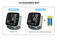 China Portable Digital Wrist Blood Pressure Monitor Health Sphygmomanometer Accurate for sale