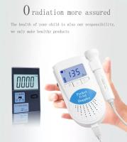 China Heartbeat Baby Monitor Pocket Intelligent Fetal Doppler Heart Monitor for sale