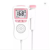 China Pocket Doppler Fetal Portable Baby Heart Rate Monitor Ultrasonic Fetal Doppler for sale