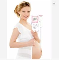 China Pocket Doppler Fetal Portable Baby Heart Rate Monitor Ultrasonic Fetal Doppler for sale