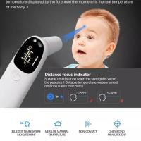 China Non Contact Ear Forehead Digital Temperature Thermometer Infrared Medical Thermometer for sale
