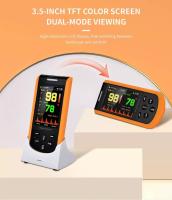 China Adult Pediatric Neonate Oximeter Rechargeable Bluetooth Fingertip Handheld Pulse Oximeter for sale
