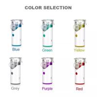 China Usb Rechargeable Handheld Ultrasonic Inhaler Portable Mesh Nebulizer For Children for sale