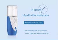 China Asthma Portable Nebulizer Machine Handheld Rechargeable Small Mesh Ultrasonic Nebulizer for sale