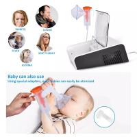 China Medical Adults Child Portable Nebulizer Machine Noiseless Baby Inhalator Compressor Nebulizer for sale