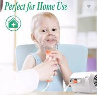 China Mesh No Noise Ultrasonic Portable Nebulizer Machine Inhaler Mask Rechargeable for sale