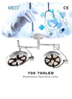 China Shadowless LED Operating Lamp With Camera Lamp Operating Room Medical Lamps for sale