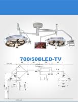 China LED Double Ceiling Surgical Head Lamp Led Light Surgical Head Lamp Medical Lamps for sale