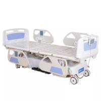 China Furniture Nursing Homecare ICU 5 Functions Electric Hospital Medical Bed for sale