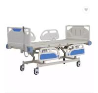 China 3 Function Adjustable Crank Electric ICU Bed Hospital Furniture OEM for sale
