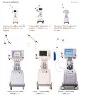 China Home ICU Ventilator Machine Emergency Respirator Breathing Machine Hospital for sale
