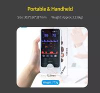 China E4 Portable NIBP Vitals Monitor Multi Parameter Patient Monitor For Hospital Bedside for sale