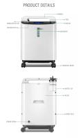 China 5L 93% Medical Home Respironics Oxyge Concentrator With Purity Alarm White Colour for sale