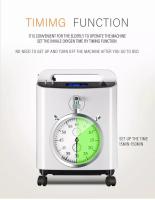 China 5L 93% Medical Home Respironics Oxyge Concentrator With Purity Alarm White Colour for sale