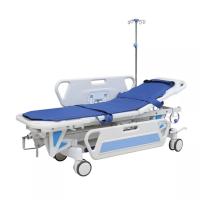 China ABS Guardrail Operating Table Emergency Transport Docking Car For Hospital for sale