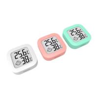 China Mini Indoor LCD Digital Room Thermometer Hygrometer Gauge Sensor Humidity Meter for sale