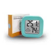 China Mini Indoor LCD Digital Room Thermometer Hygrometer Gauge Sensor Humidity Meter for sale