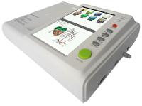 China 12 Channel Digital Electrocardiograph Metal Portable ECG Machine CE ISO for sale