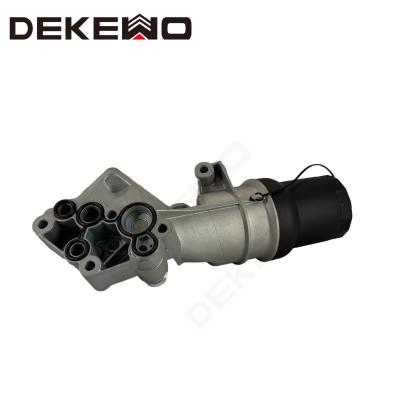 China 07K115397D 07K115397B DEKEWO EA855 Engine Aluminum Oil Filter Bracket for VW Golf Passat Beetle AUDI RS3 TTRS RSQ3 2.5L for sale