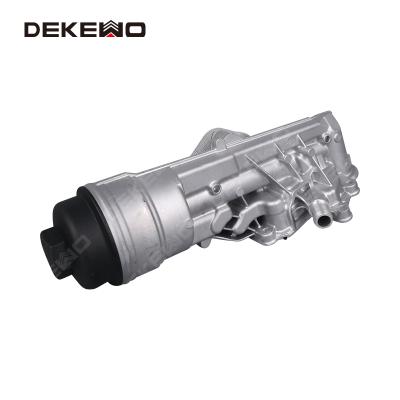 China 11417600468 Oil Filter Housing Oil Cooler Assembly for BMW 1/3 Series F20 F21 F30 F80 N13B16 for sale